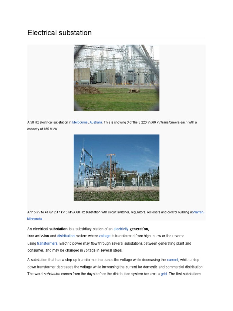 Electrical Substation