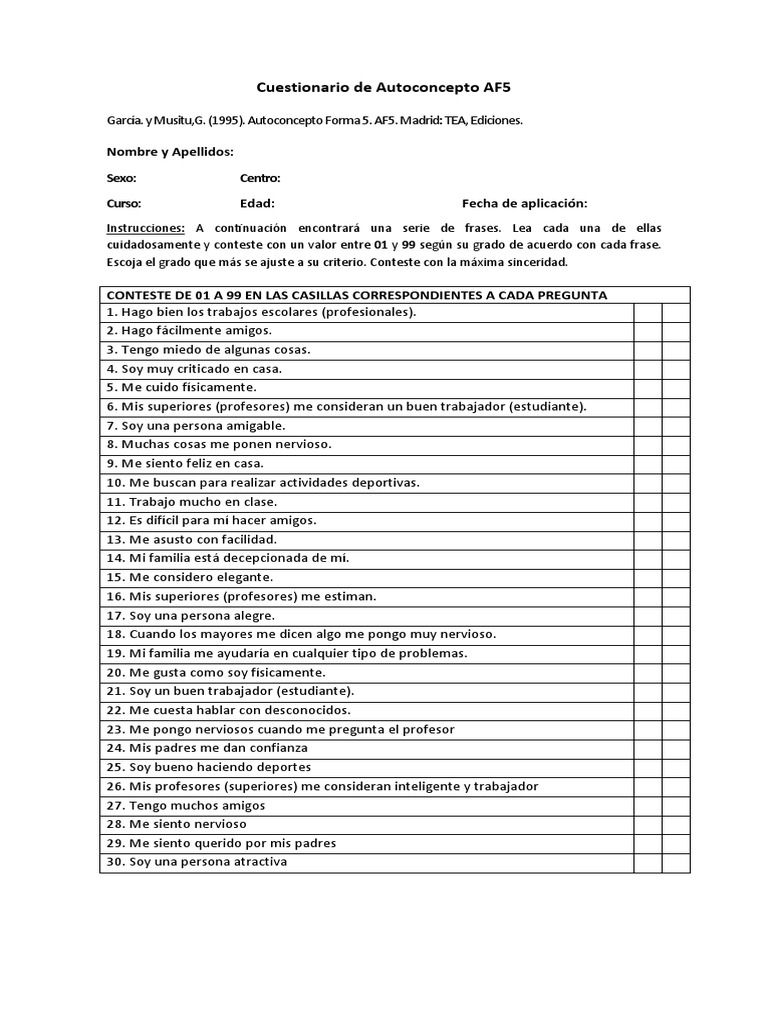 Cuestionario de Autoconcepto AF5 (1)