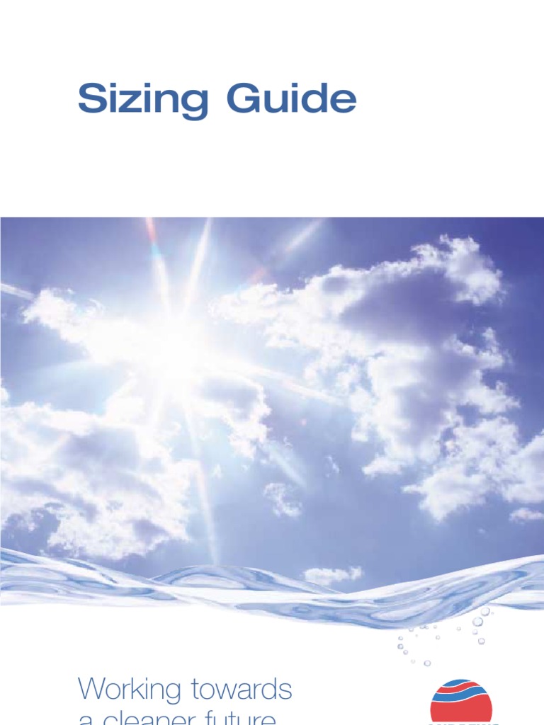Water Heater Sizing Guide | PDF | Water Heating | Hvac