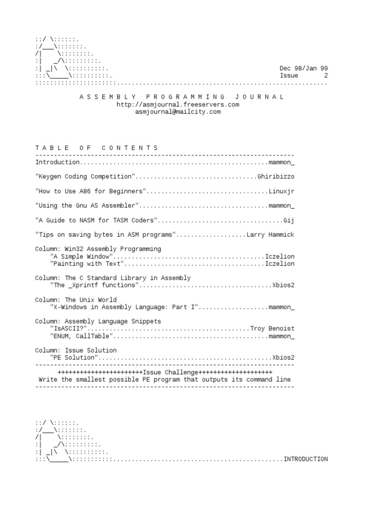 Assembly Programming Journal 2 | PDF | Subroutine | Assembly Language