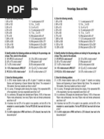 Partitive Proportions Word Problems | PDF | Ratio | Triangle