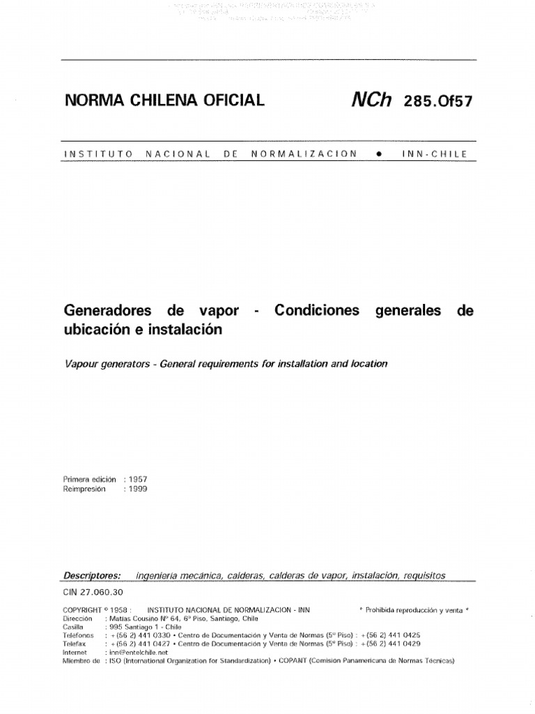 NCH 285 PDF | PDF
