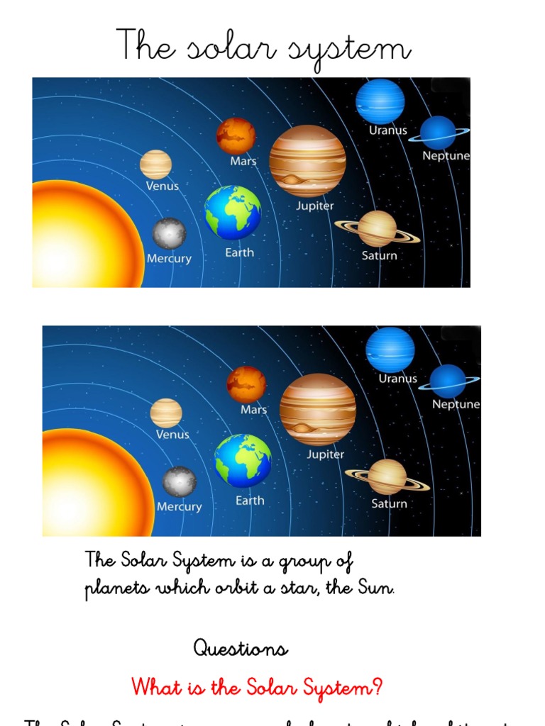 Solar System Basics for Beginners | PDF