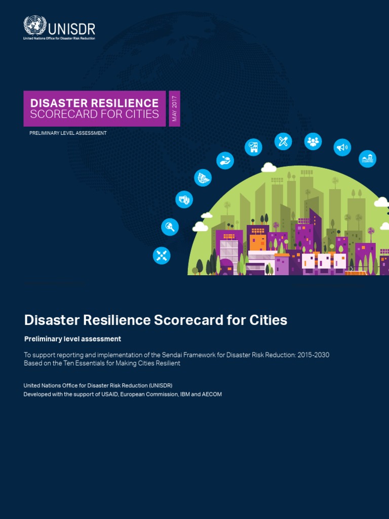 03 Preliminary Assessment - Disaster Resilience Scorecard For Cities ...