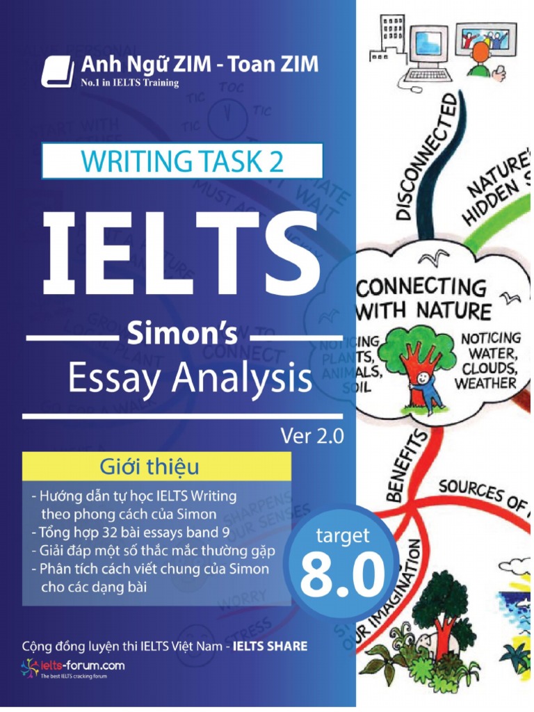 Toan ZIM - IELTS Writing Task 2 - Simons Essays Analyse | PDF