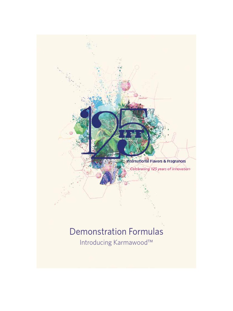 IFF - Perfume Formulas | PDF | Perfume | Toiletry