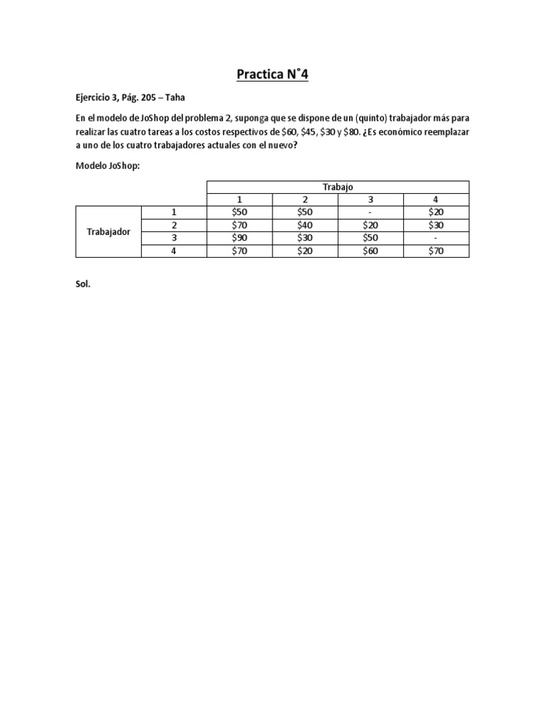 Practica Investigacion Operativa | PDF | Dallas | Euro