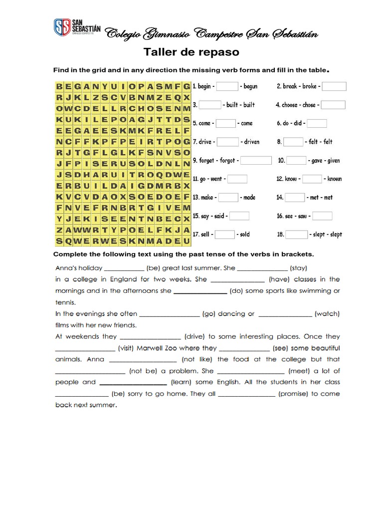 Verb Tense Practice for Students | PDF