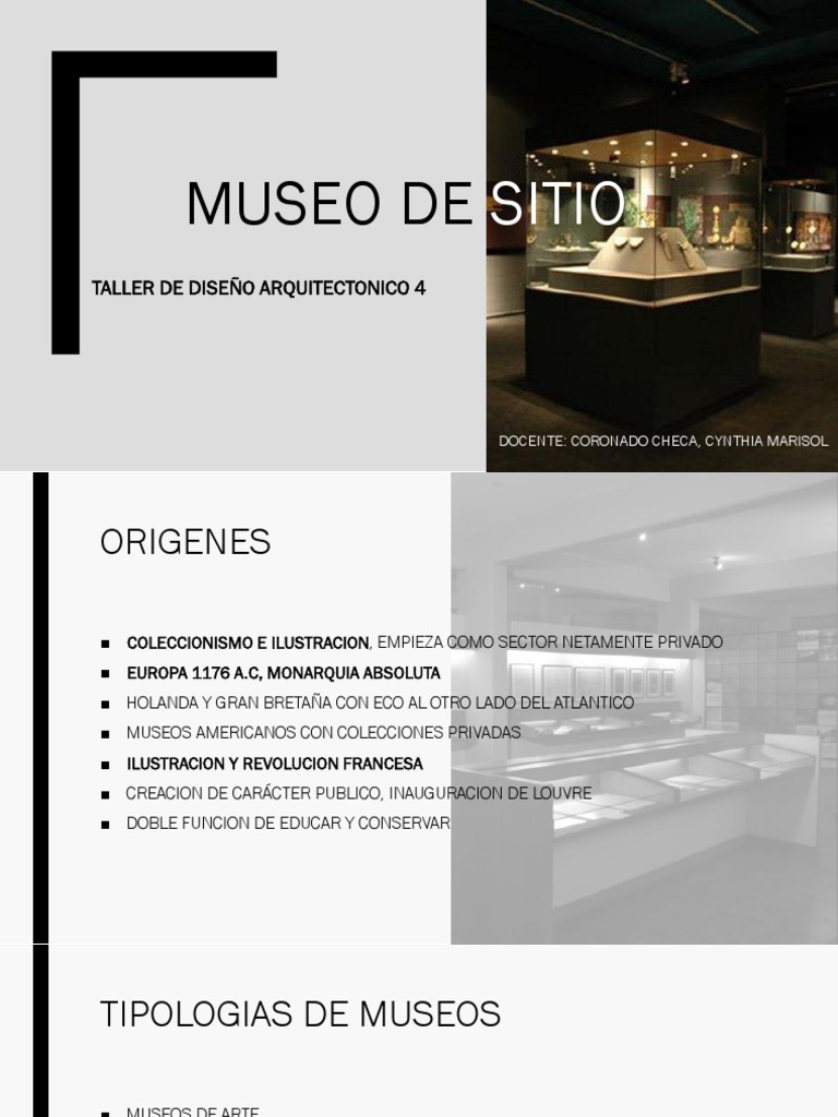 Museo de Sitio | PDF | Museo | Science