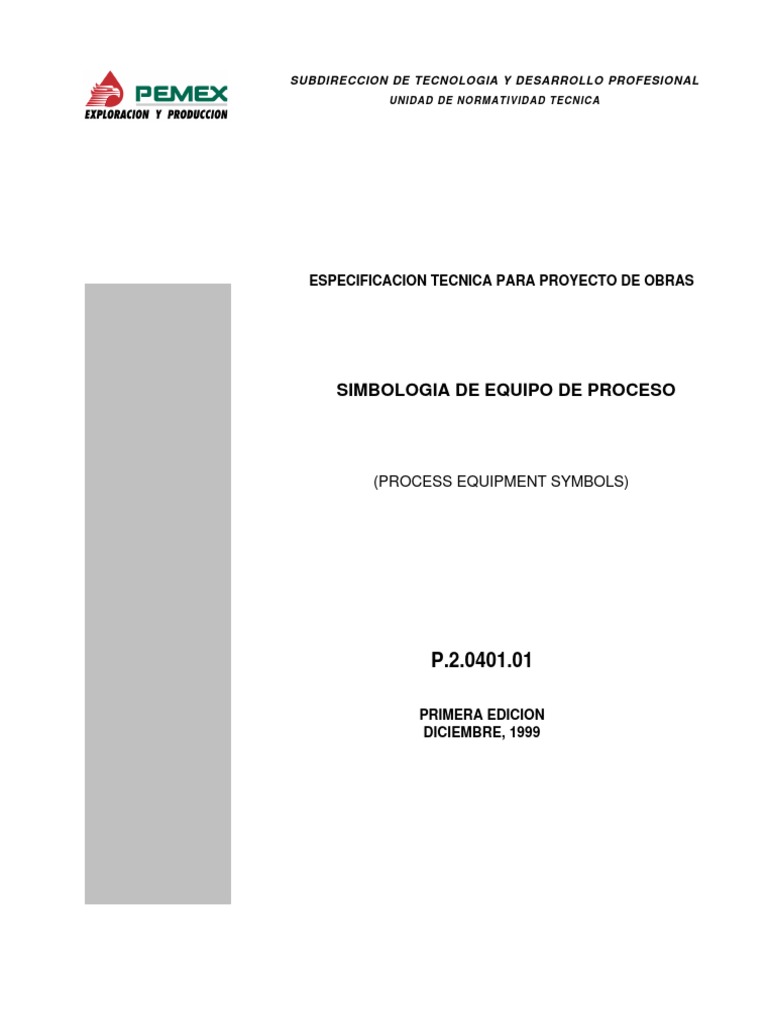 Simbologia de Equipo de Proceso PDF | PDF | Solenoide | Bomba