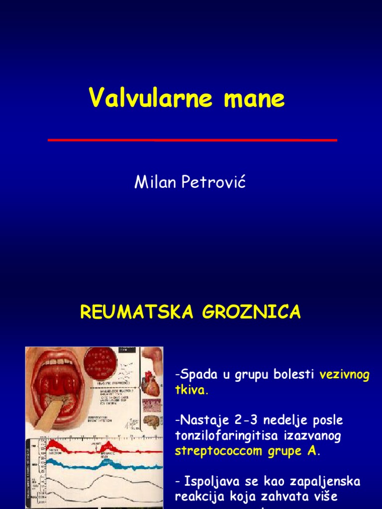 Valvularne Mane Studenti-Bosino Predavanje 2014 | PDF