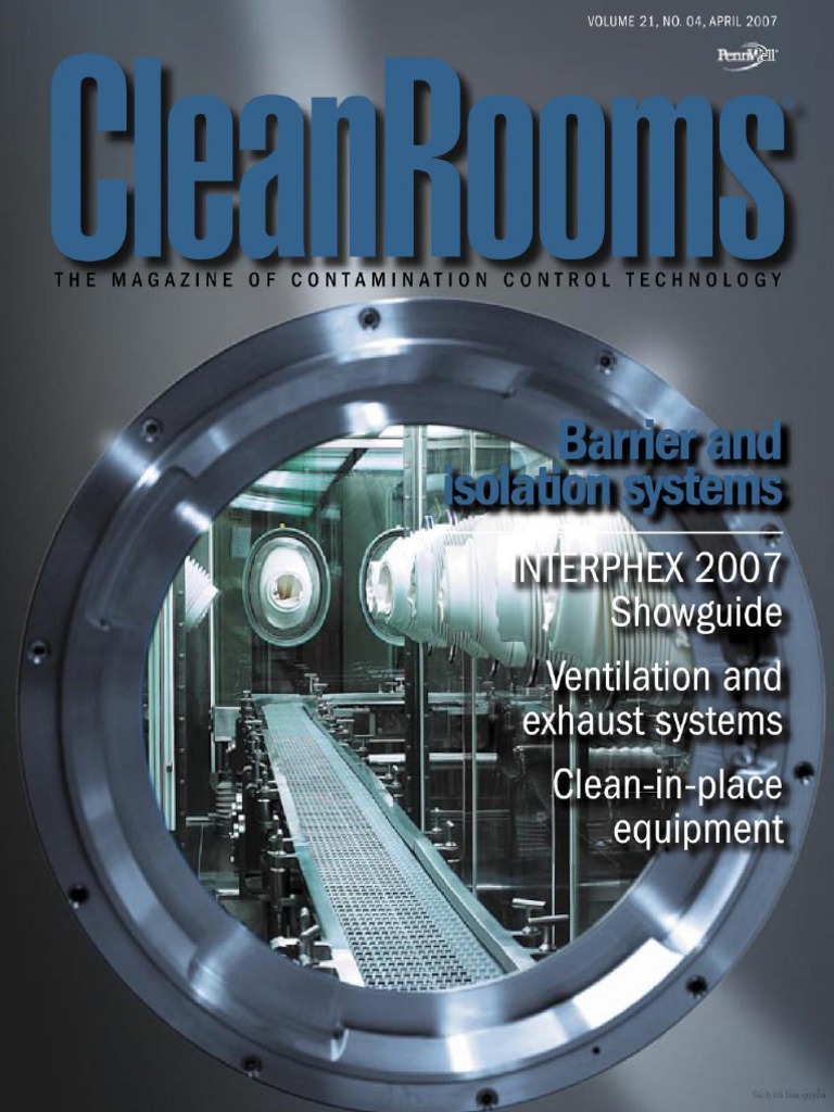 Cleanrooms - The Magazine of Contamination Control Technology | PDF