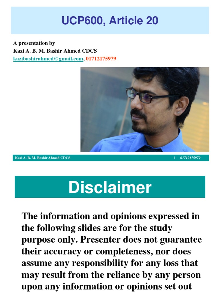 UCP 600 Article 20: Bill of Lading Requirements | PDF | Bill Of Lading ...