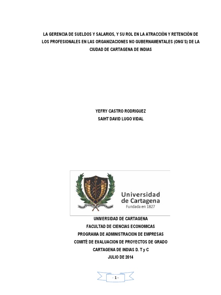 Proyecto Final - V2 | PDF | Salario | Recursos humanos