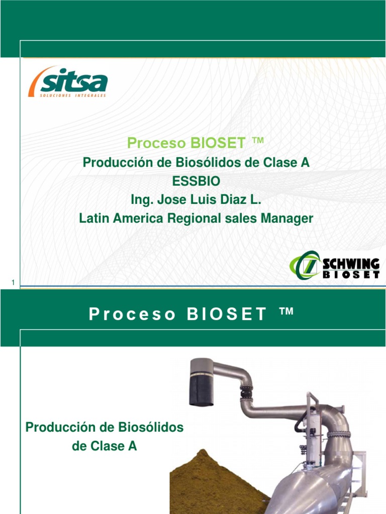 Proceso Bioset ESSBIO | PDF | Amoníaco | Calcio