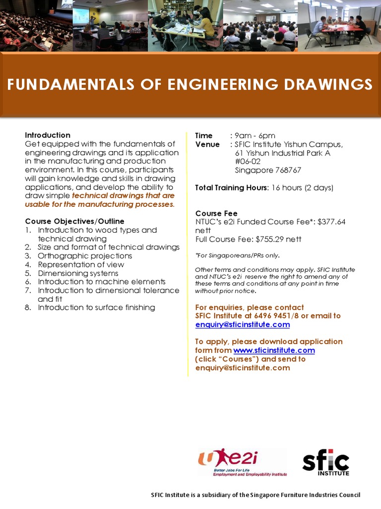 Fundamentals of Engineering Drawings | PDF