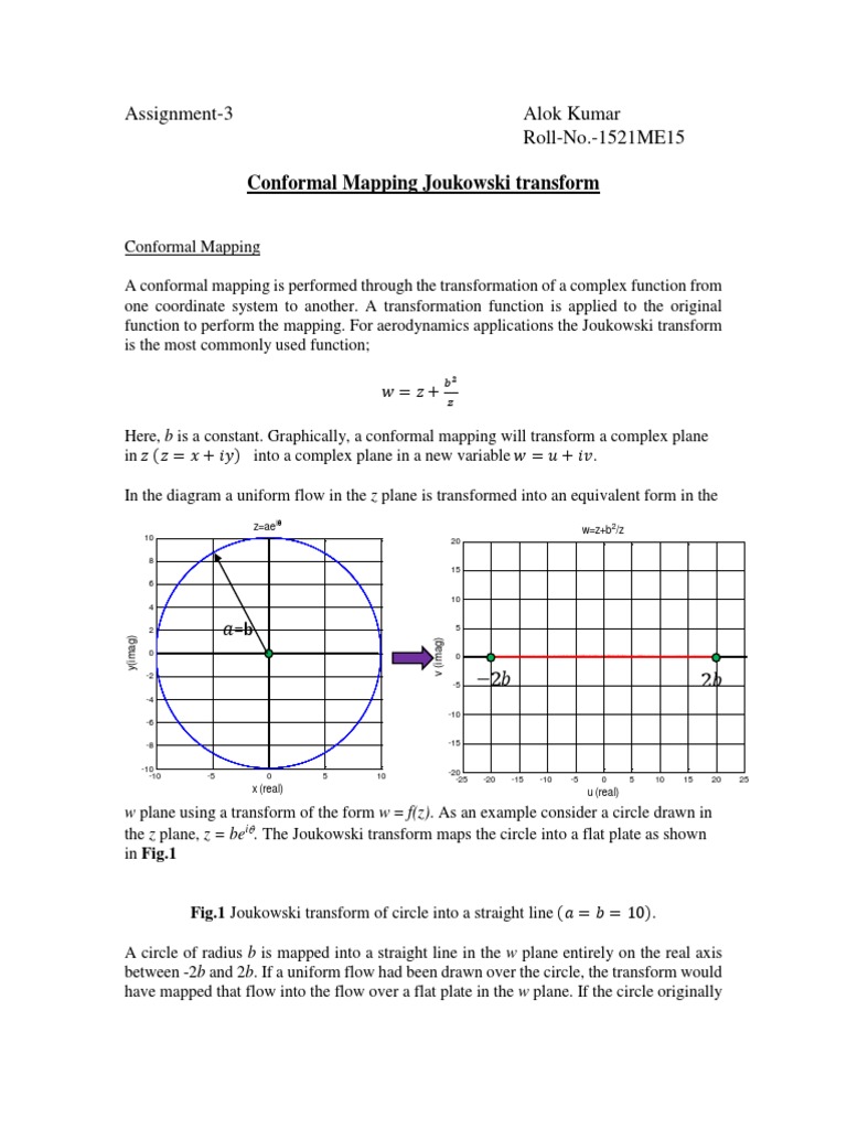 Conformal Mapping Joukowski Transform | PDF | Airfoil | Mechanics
