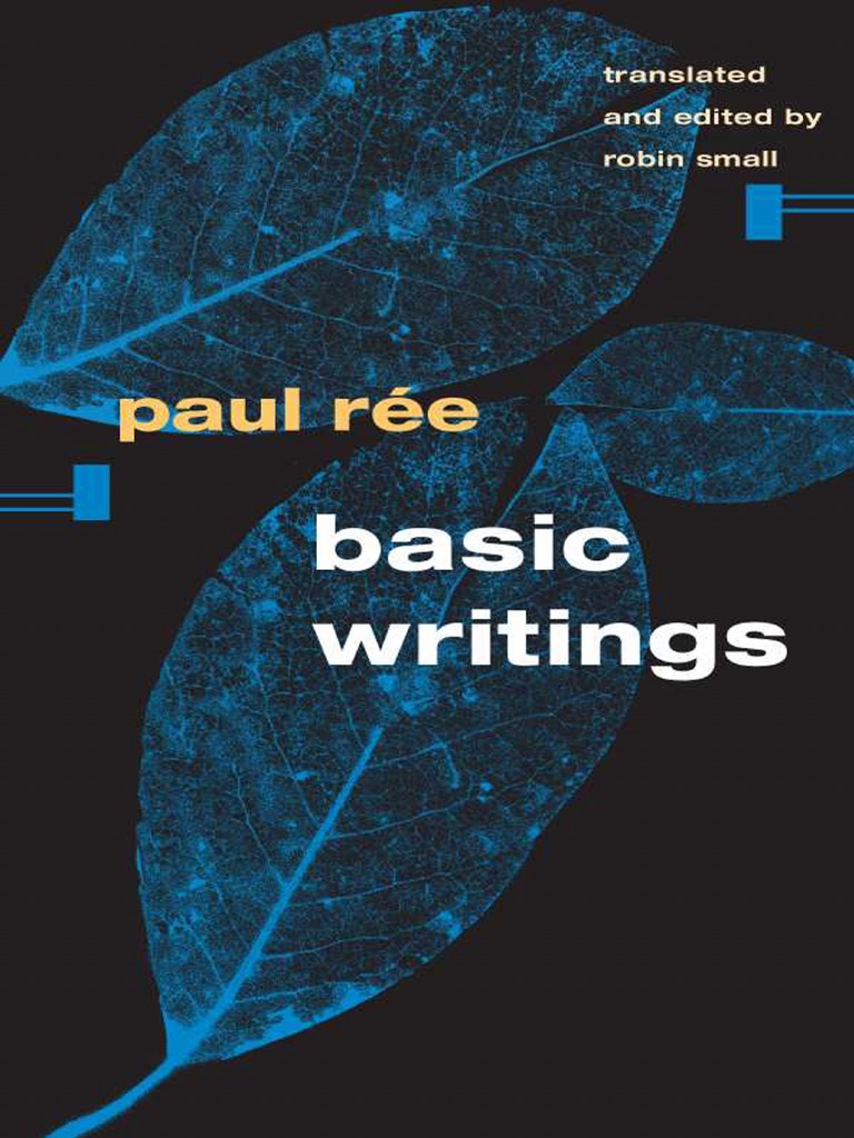 Rée, Paul Small, Robin Rée, Paul Nietzsche, Friedrich Wilhelm Basic ...