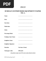 IWCF Formula Sheet | PDF | Energy Technology | Applied And ...