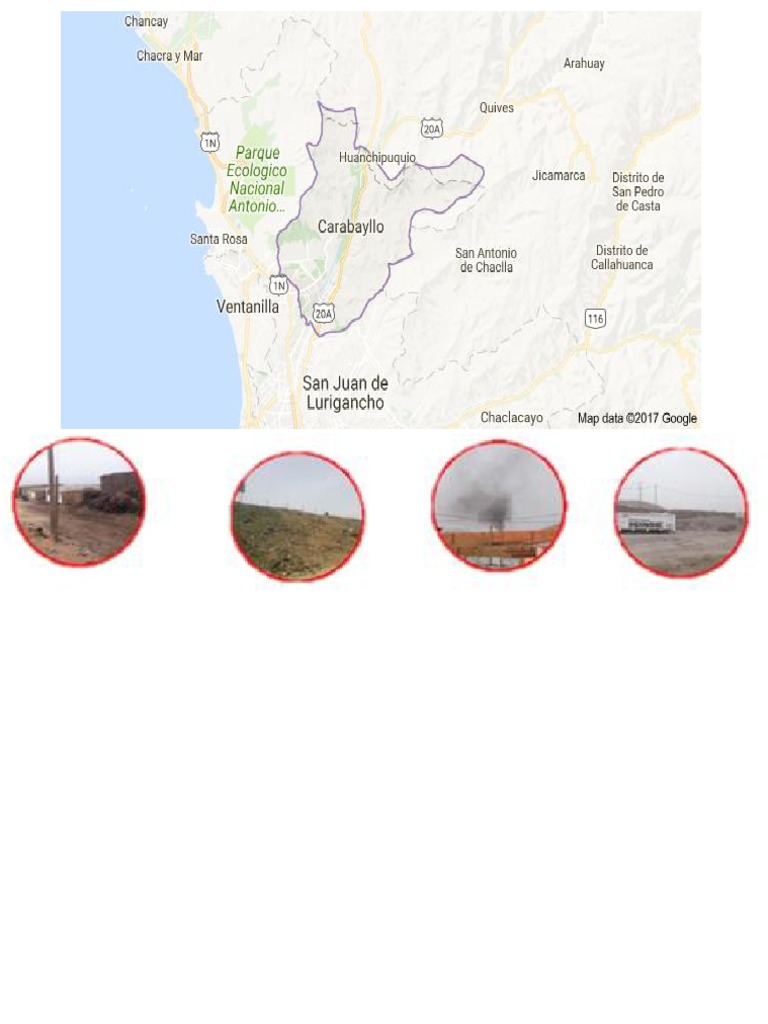 Mapa de Carabayllo | PDF