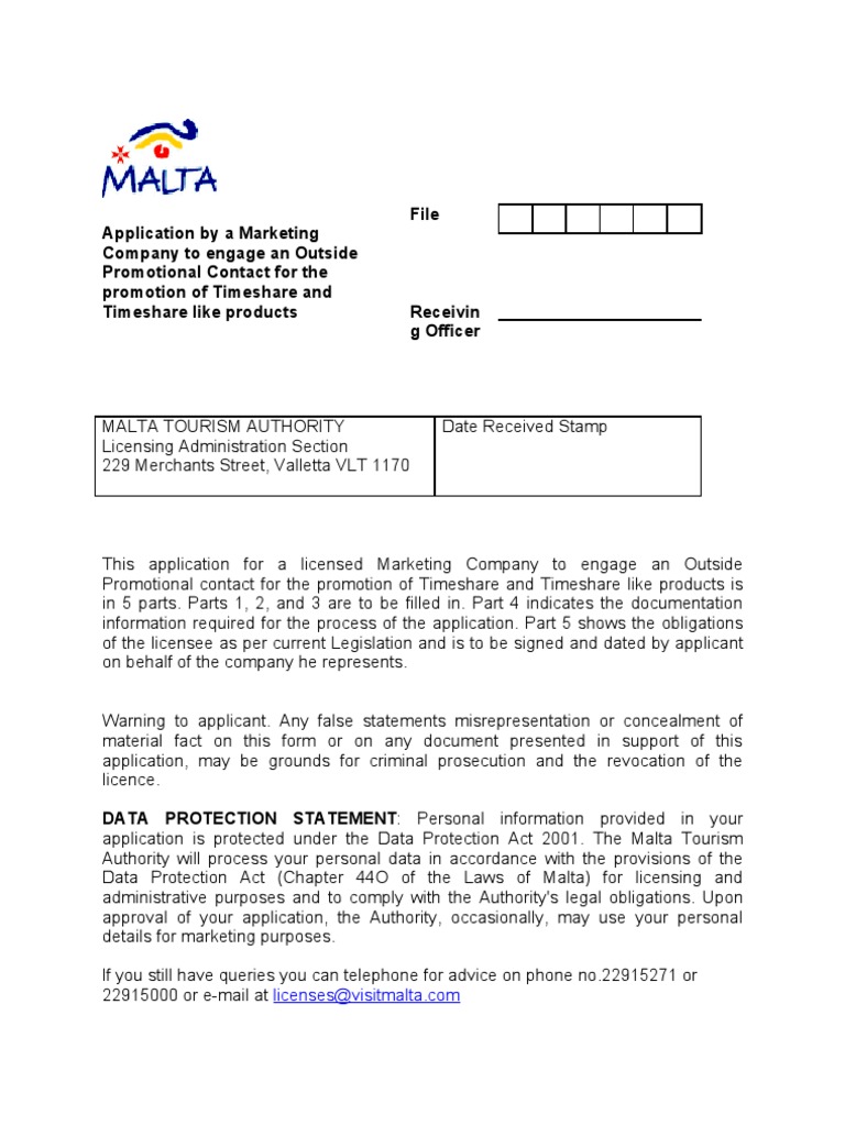 Application For An OPC | PDF | Identity Document | License