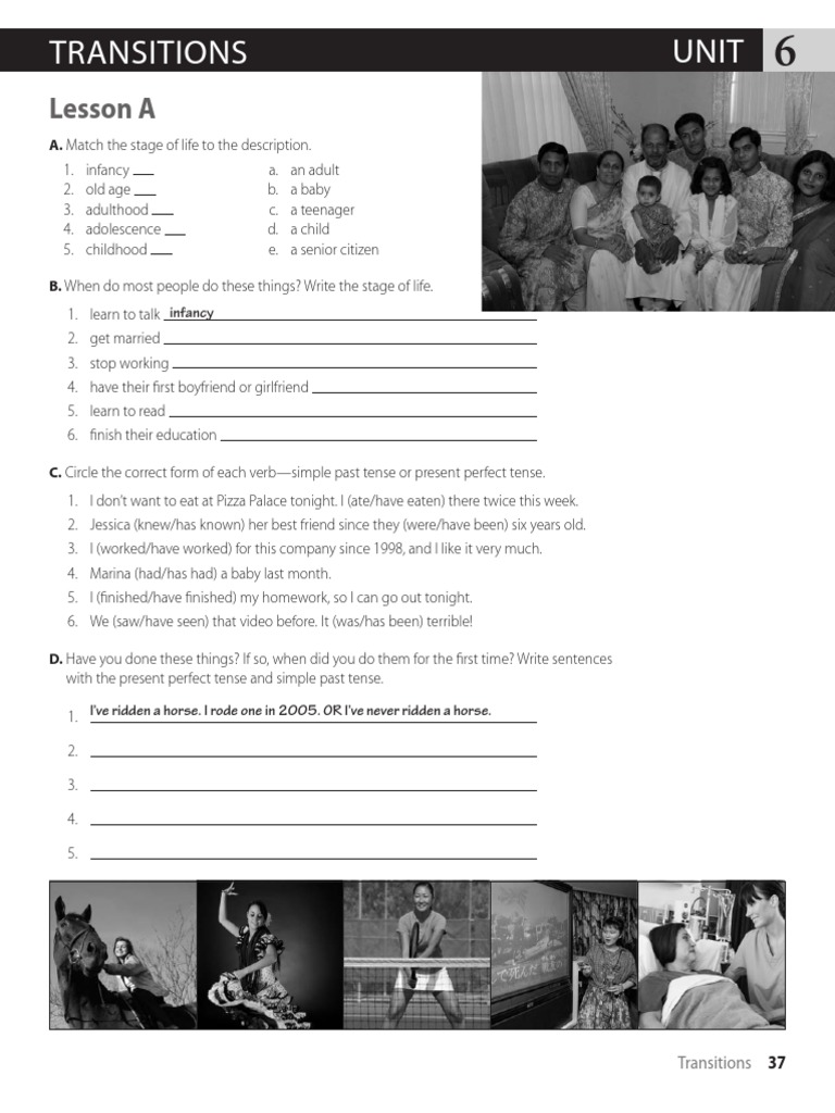 World English 2 - Workbook Unit 6 | PDF