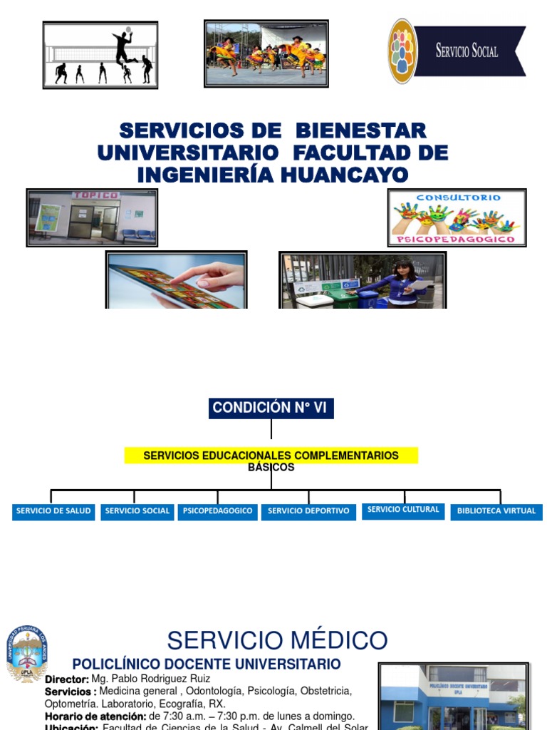 Servicios Educacionales Complementarios Basicos | Bienestar | Medicina