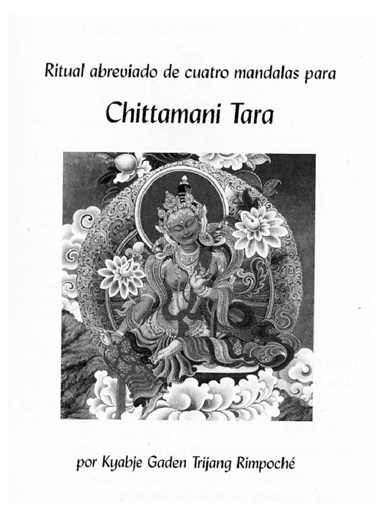 Ritual de Ofrecimiento de 4 Mandalas A Tara-Esp - FPMT | PDF | Budeidad ...