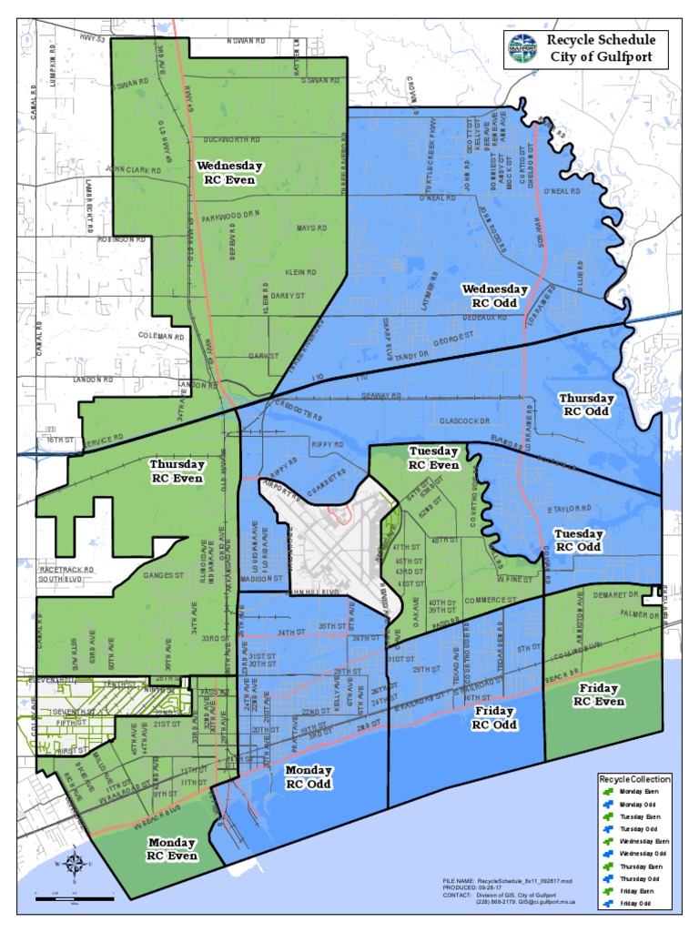 2017-2018 Recycling Map Final | PDF