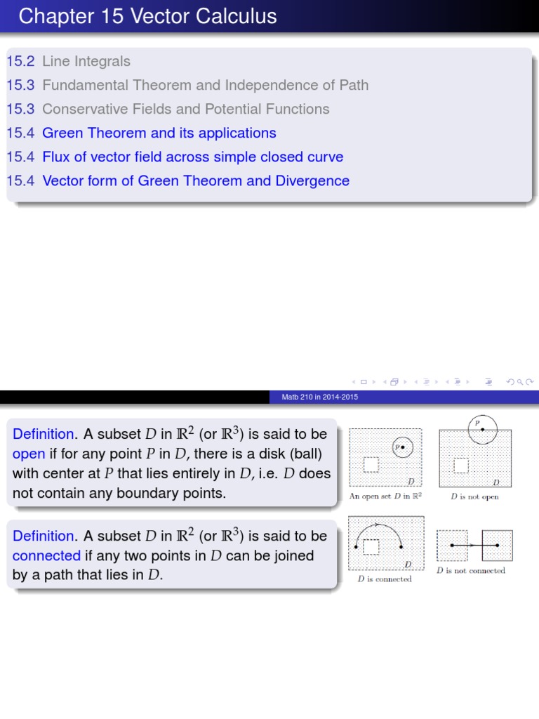 Line Integrals Fundamental Theorem and Independence of Path ...
