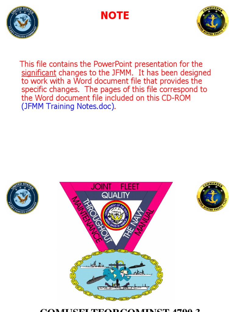 JFMM Training | PDF | Submarines | Ships