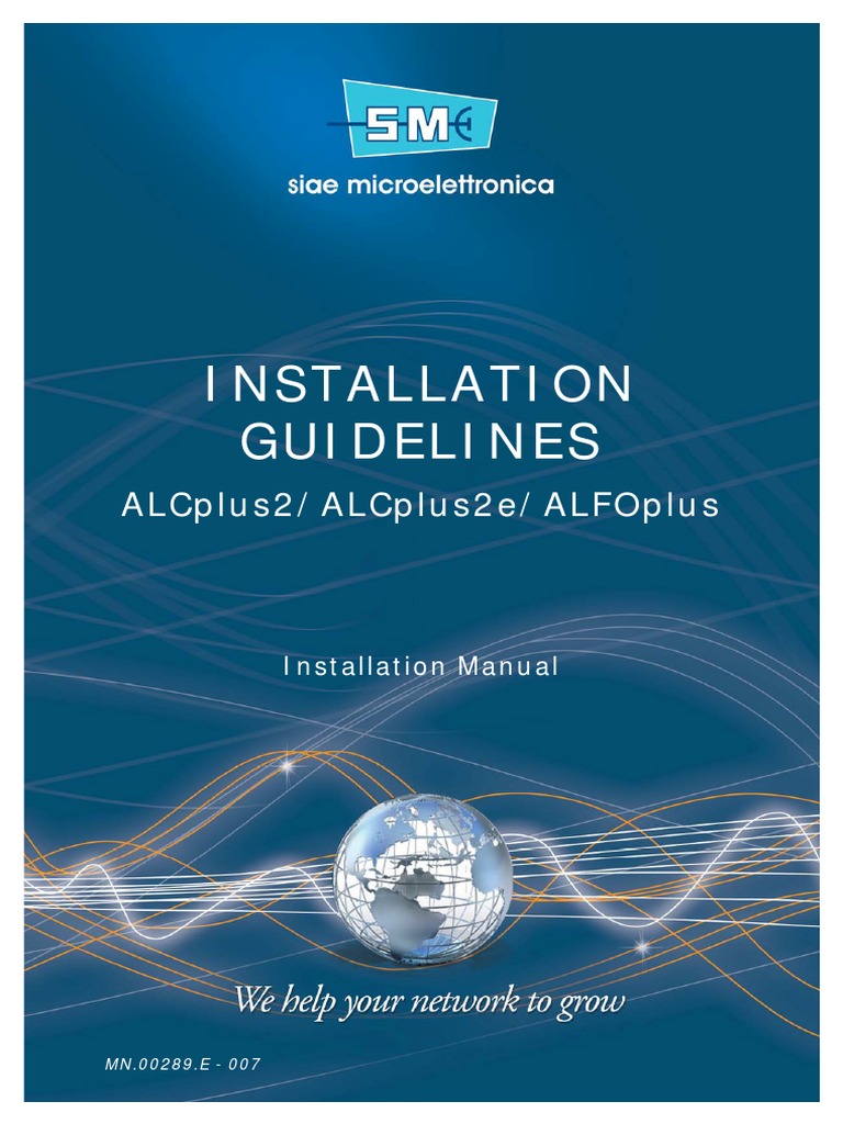 ALC+2e Installation Guide | PDF | Coaxial Cable | Electrical Connector