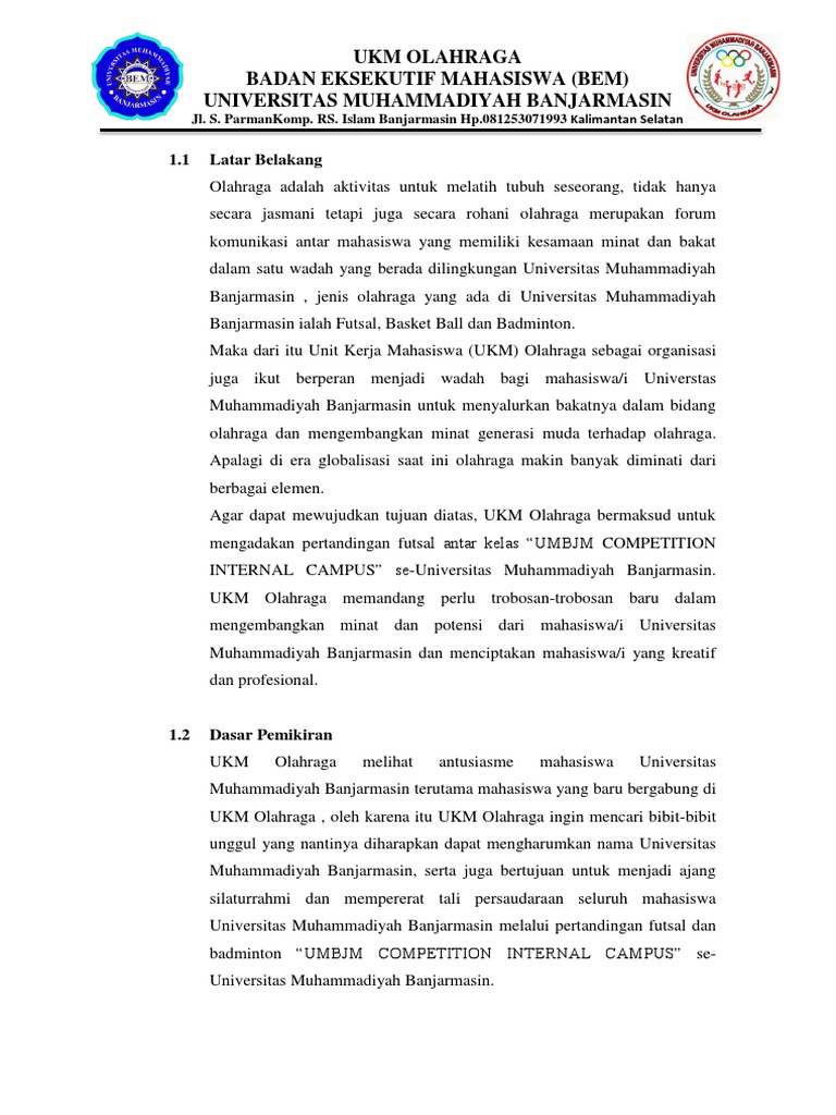 Contoh Laporan Pertanggung Jawaban | PDF