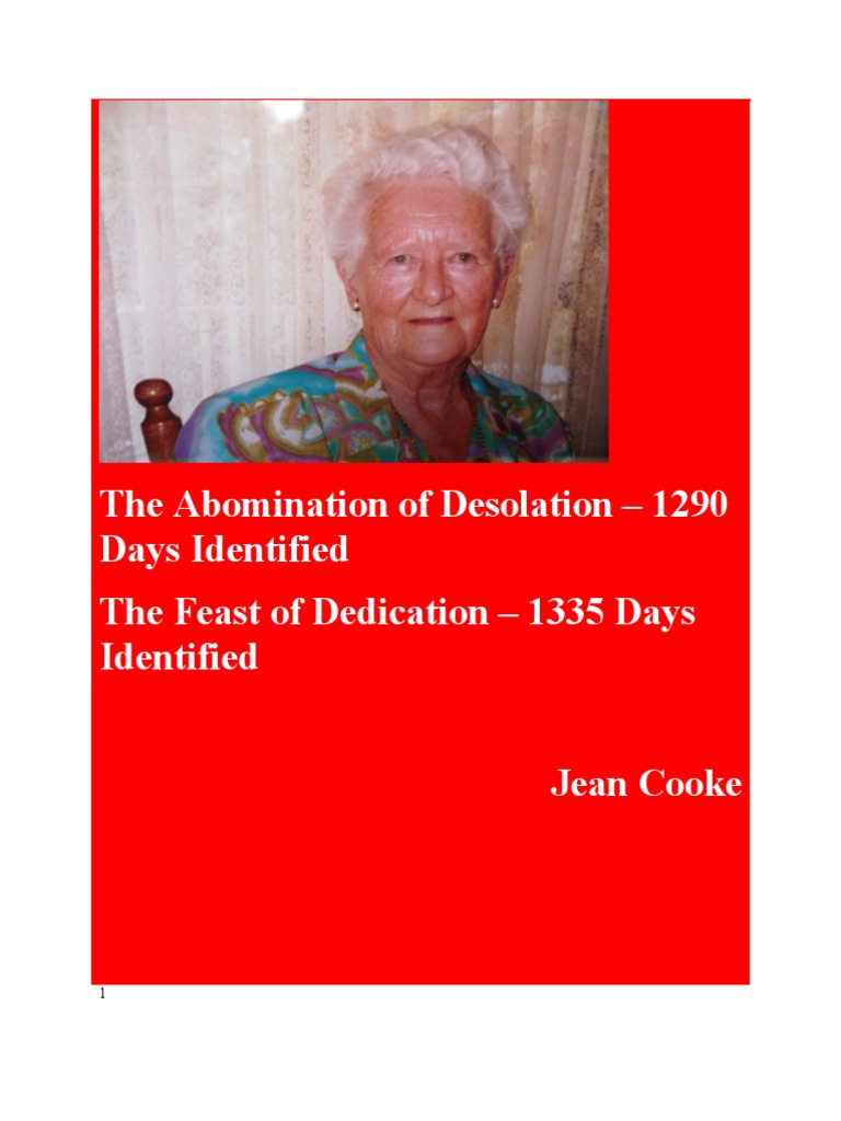 The Abomination of Desolation 1290 Days - The Feast of Dedication 1335 ...