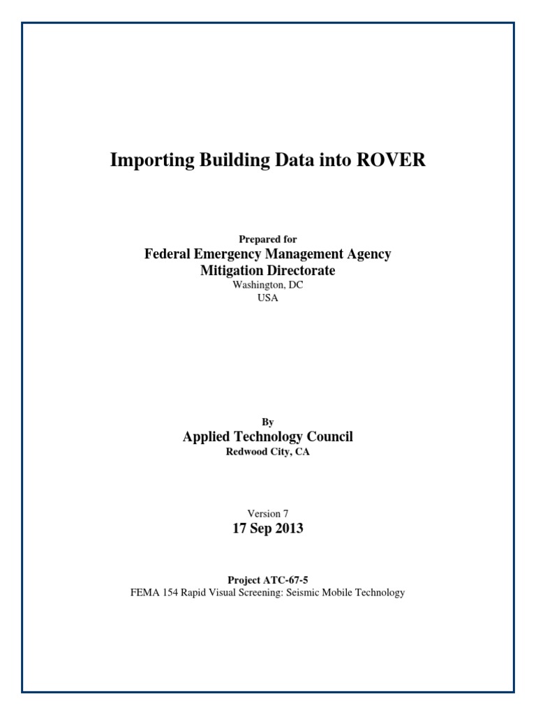 How To Import Data Into ROVER | PDF | Comma Separated Values | Command Line Interface