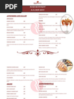Vinta - Menu | PDF | Sauce | Drink