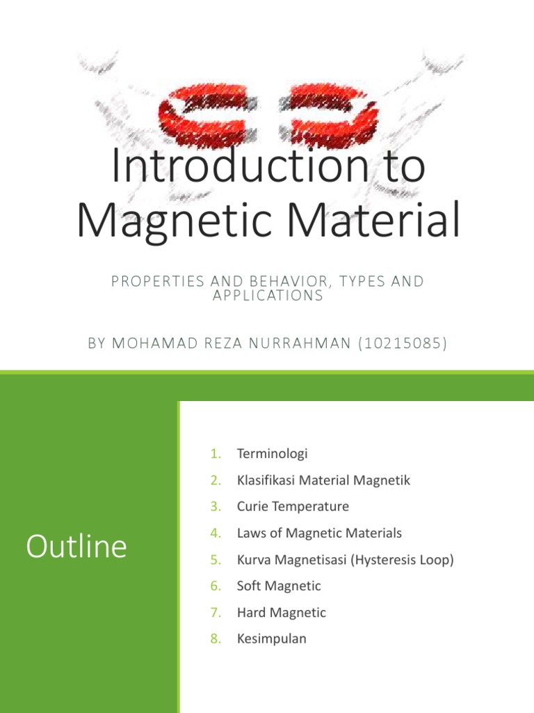 Introduction to Magnetic Materials | PDF | Magnet | Magnetism
