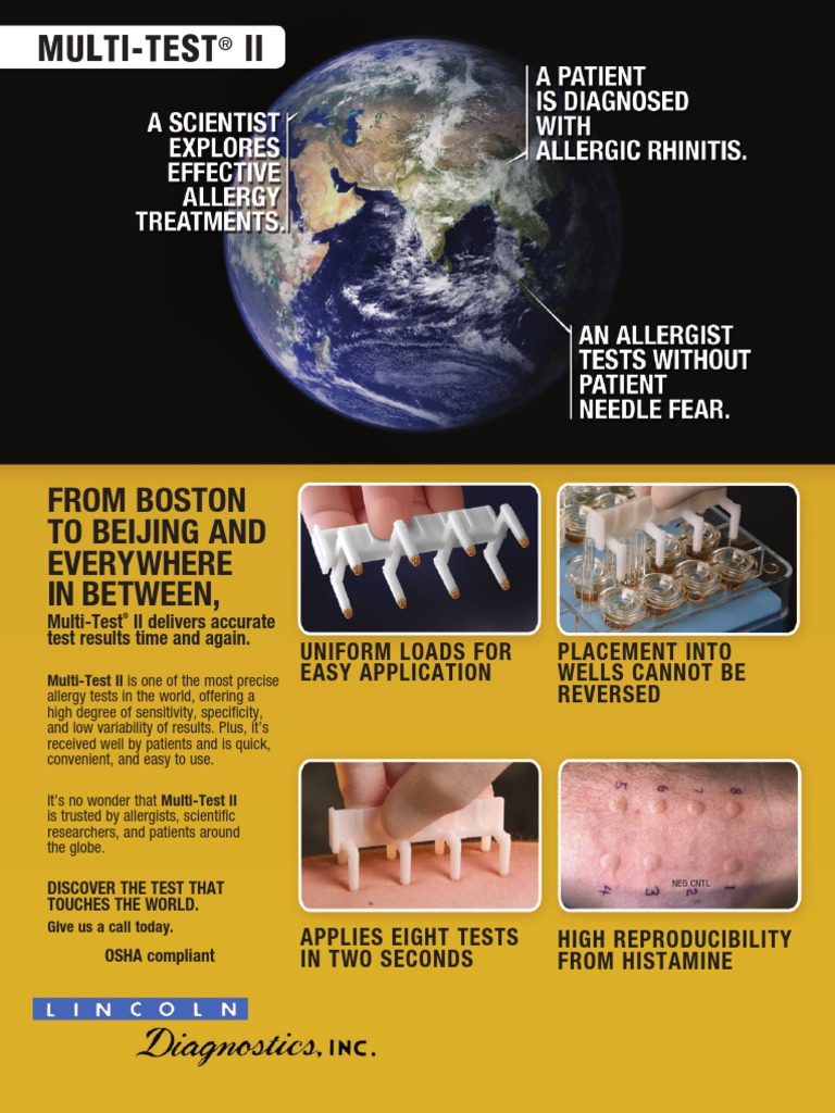 Multi Test II | PDF | Allergy | Medicine
