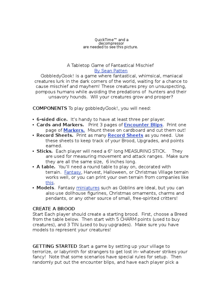 Gobbledy Gook | PDF | Leisure