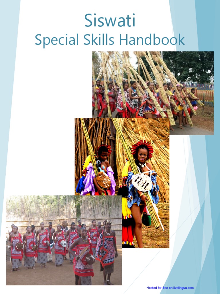 Peace Corps Siswati - Special Skills | PDF | Languages | Nature