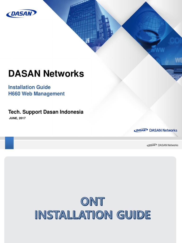 Quick Guide Installation H660 | PDF | Computer Network | Local Area Network