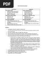 Debate Template Scripts | PDF | Argument | Logic