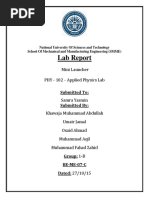 Projectile Motion Lab Report | PDF | Projectiles | Spacetime