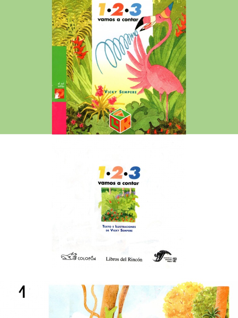 1 2 3 Vamos A Contar | PDF