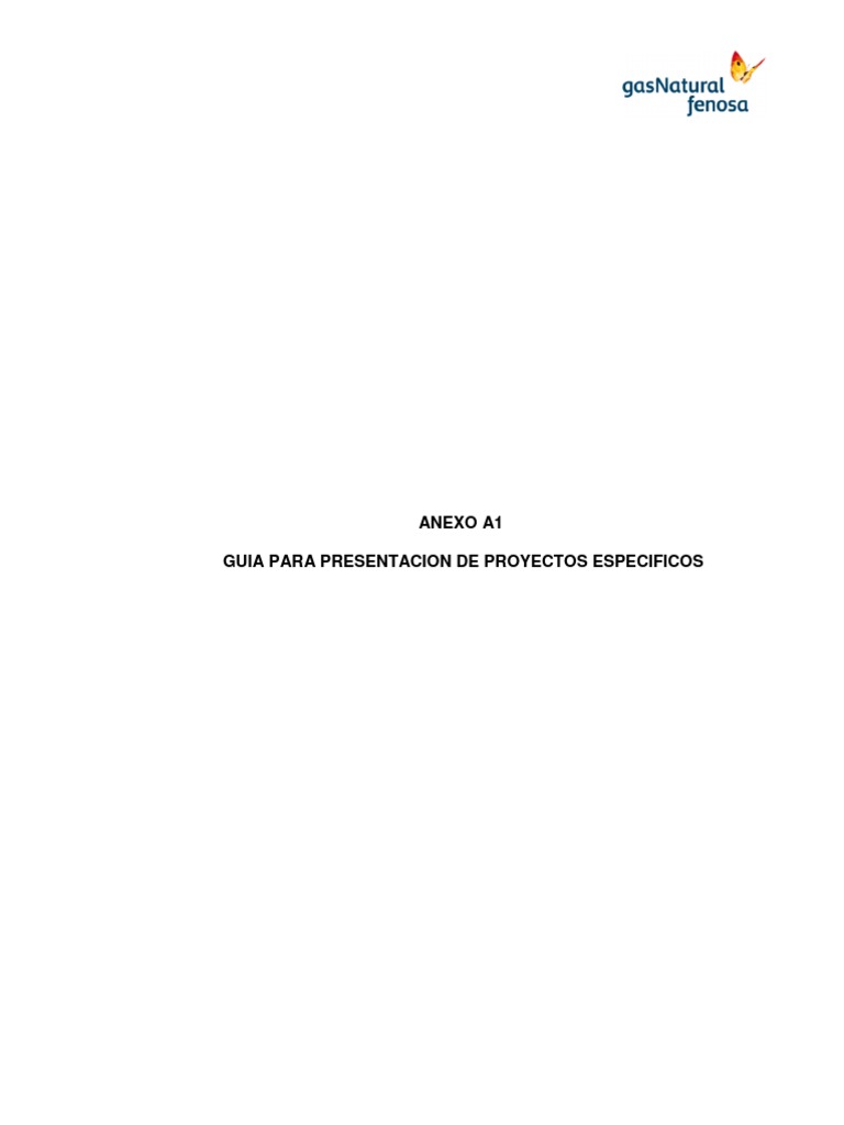 Anexo A1 GUIA PARA LA PRESENTACION DE PROYECTOS ESPECIFICOS - LAMTD - VDF PDF | PDF | Gestión de ...