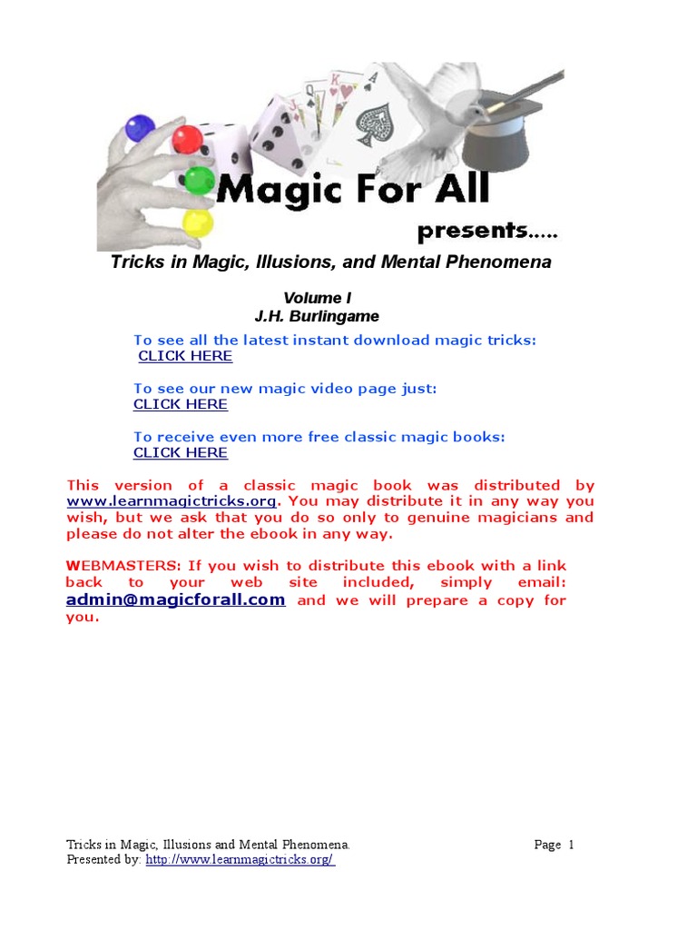 Magic | PDF | Magic (Illusion) | Knot