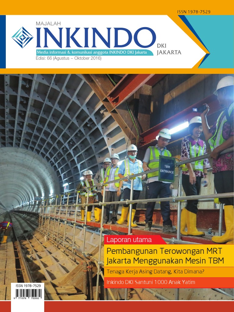 Terowongan MRT Jakarta dengan TBM | PDF