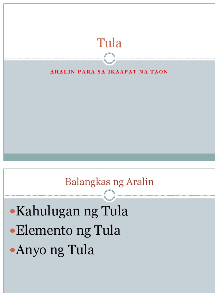 Tula | PDF