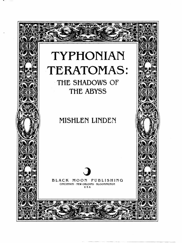 Typhonian Teratomas PDF | PDF