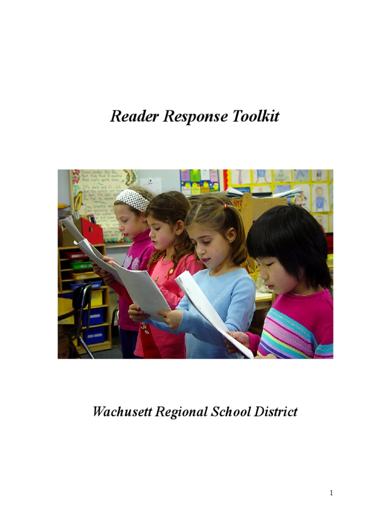 Reader Response Toolkit | PDF | Reading (Process) | Educational Assessment
